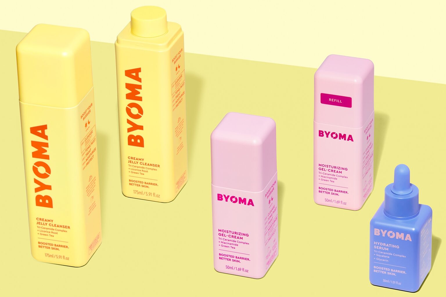 All Of Byoma's Skincare Products Are Now Refillable - Here's Why That's ...